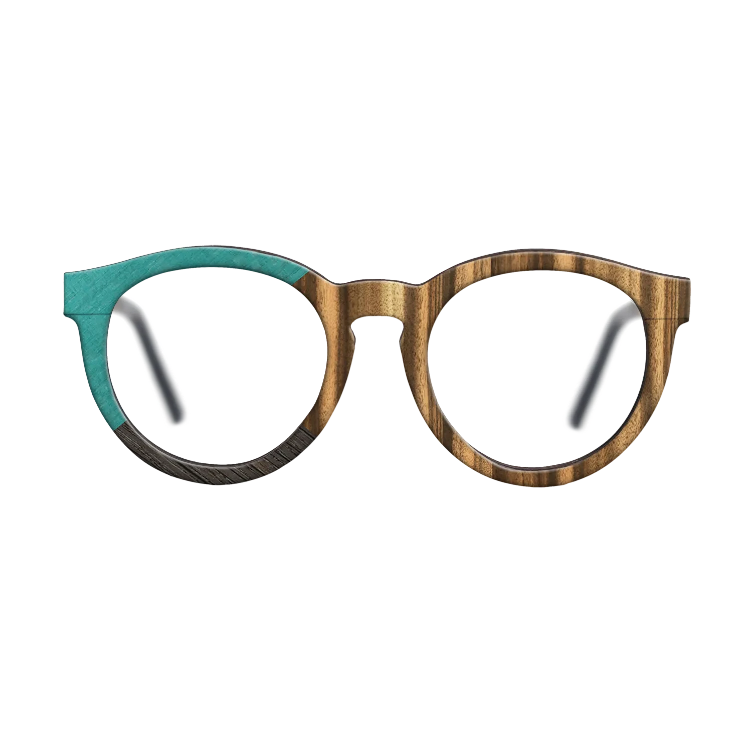 Zebrawood Reconstituted,Poplar Dyed: Turquoise,Fumed Oak: Geometric