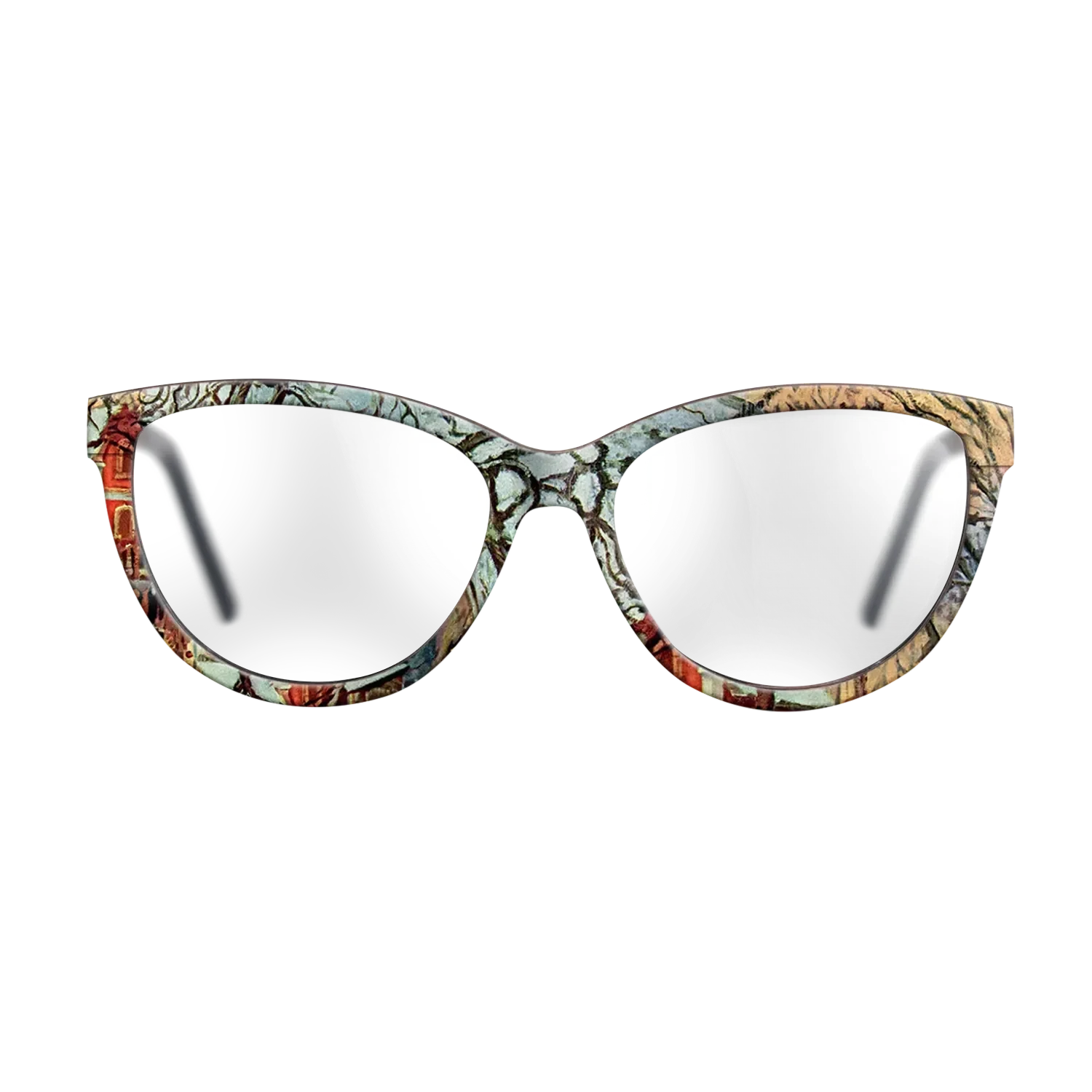 Oil Painting on Straight Grain Walnut: Rococo - Chestnut Trees, Louvec